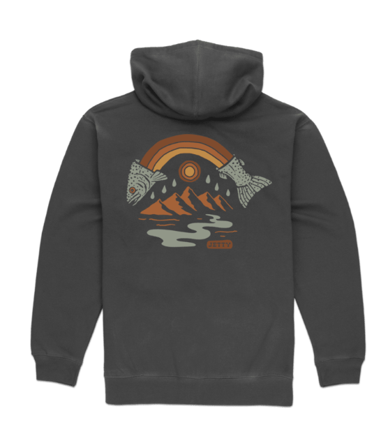 Rainbow Trout Hoodie – Monkey Wrench Men & Women's Wear